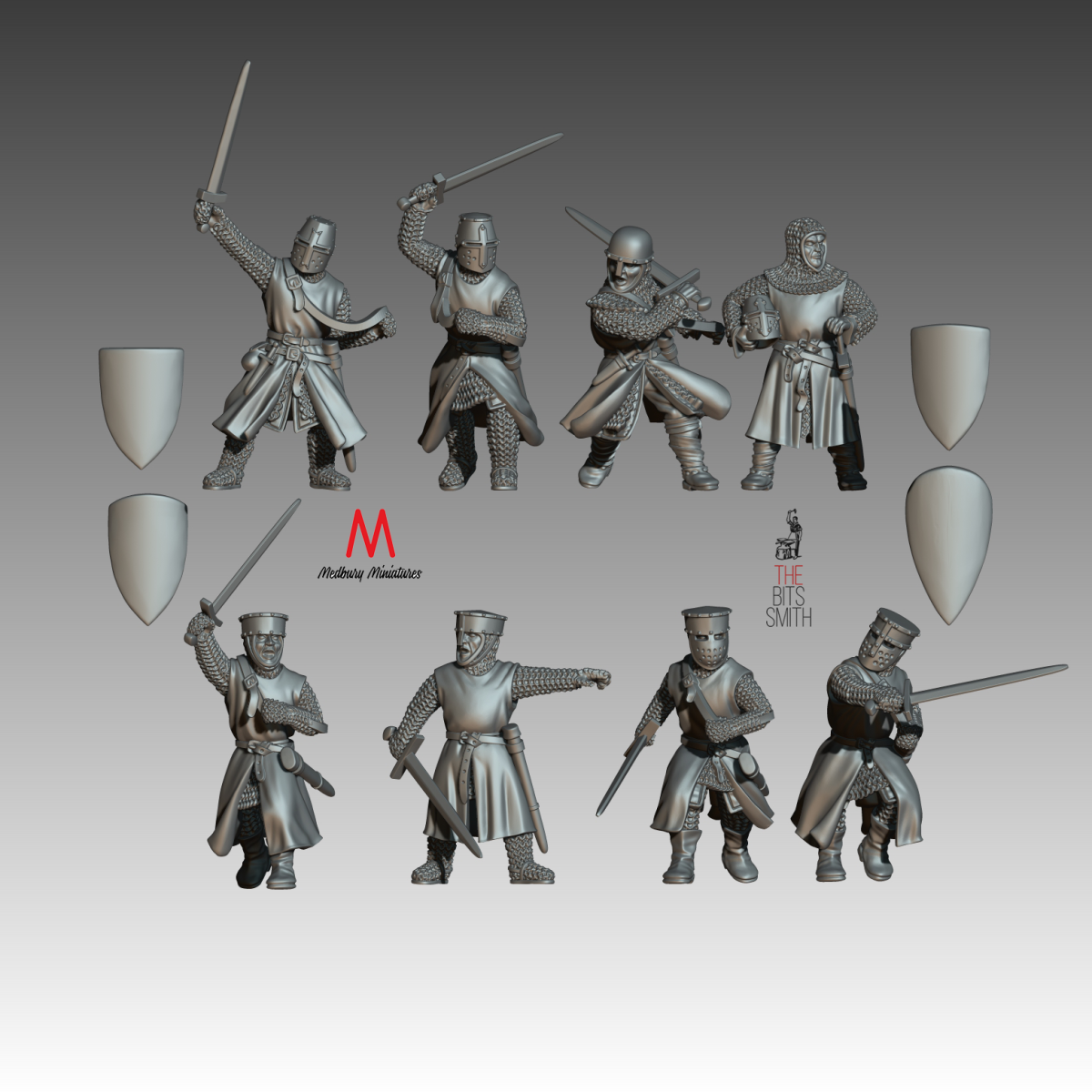 The Bits Smith - 13th Century Knights