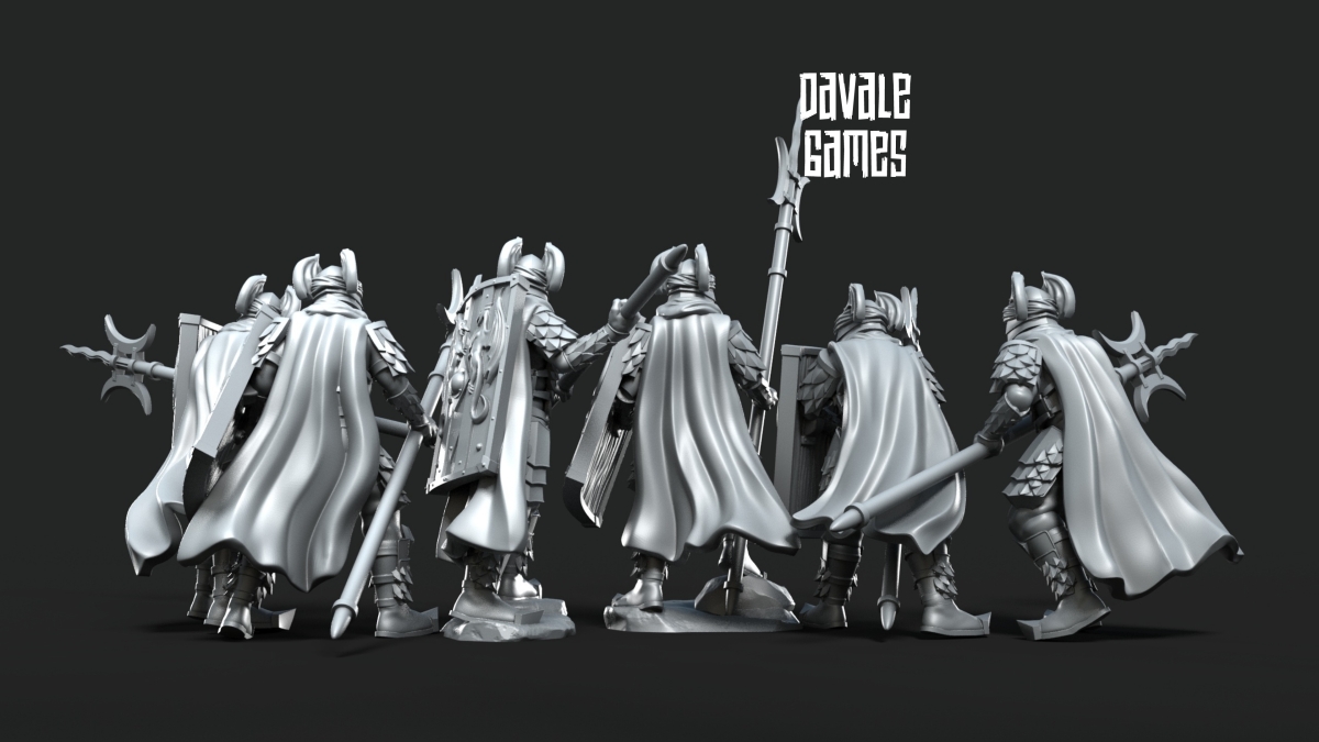 The Bits Smith - Dragon Army Elite with Pike and shield