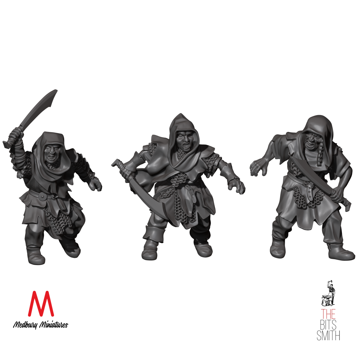The Bits Smith - Orc Scouts with swords