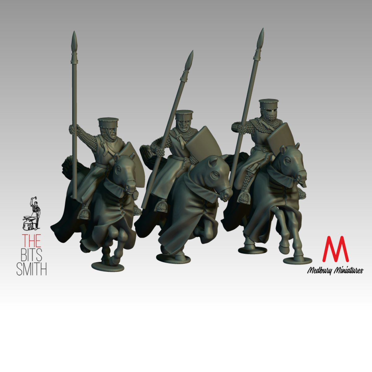 The Bits Smith - 13th Century Knights upright