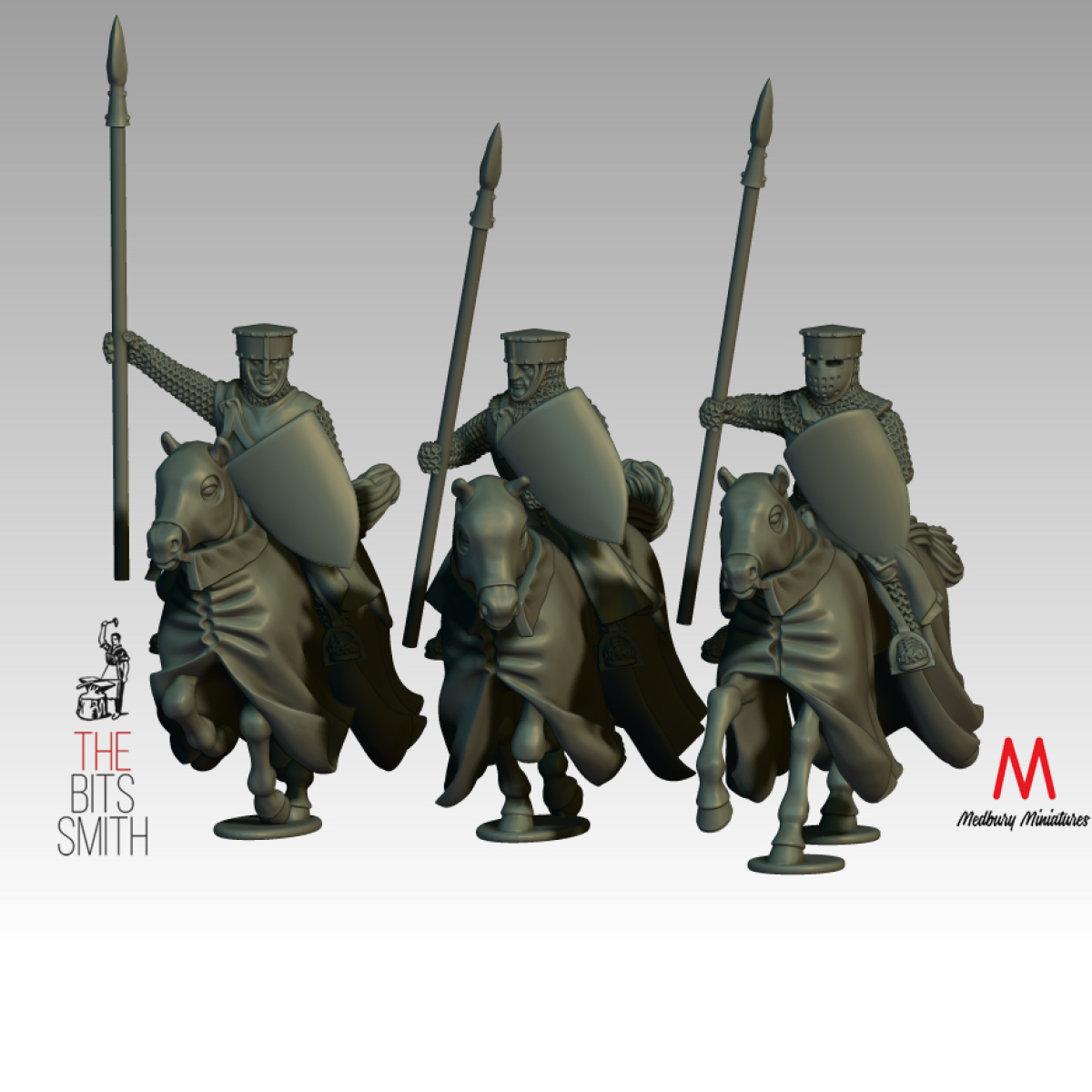 The Bits Smith - 13th Century Knights upright