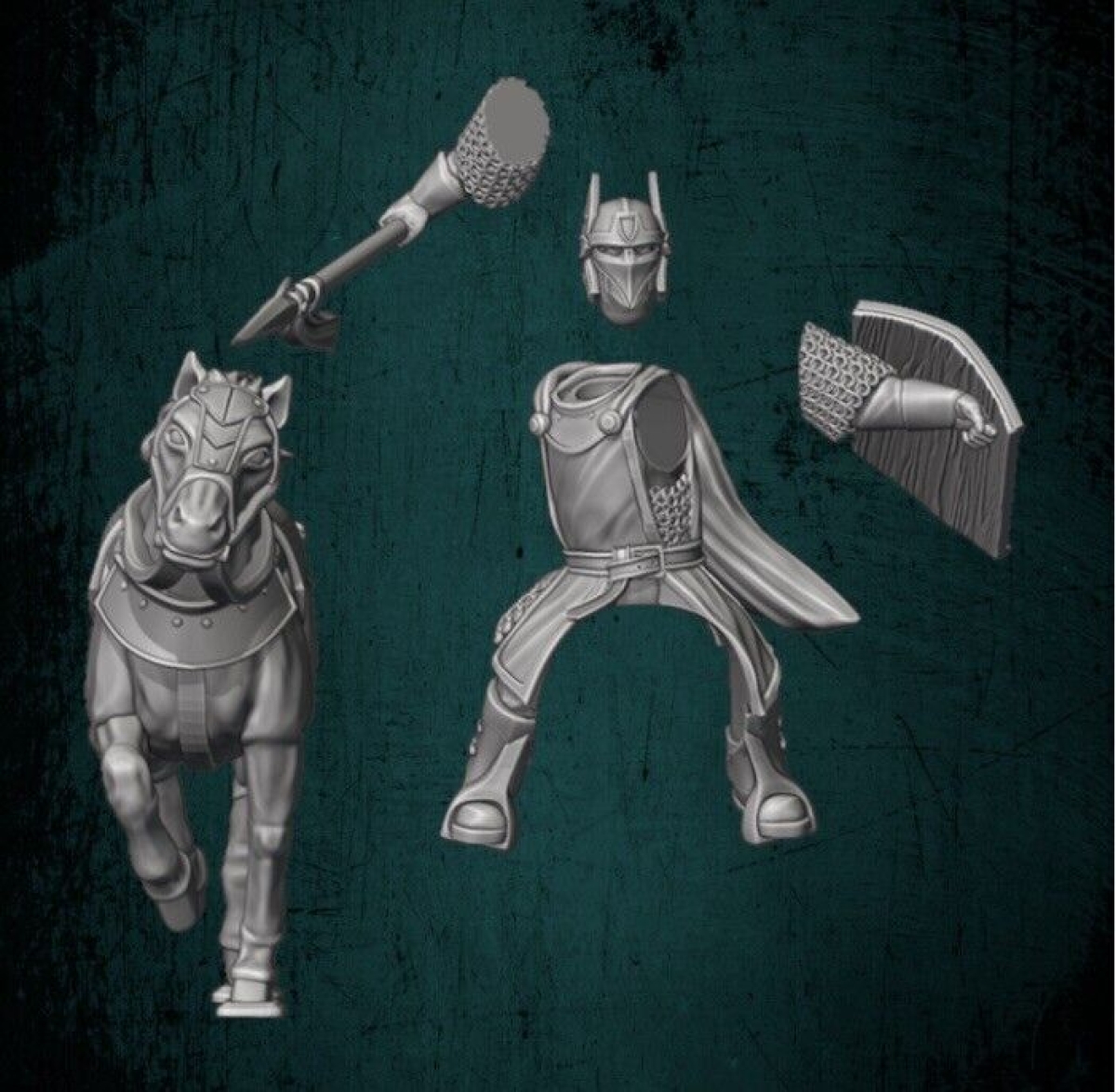 The Bits Smith - Western Cavalry Modular Set